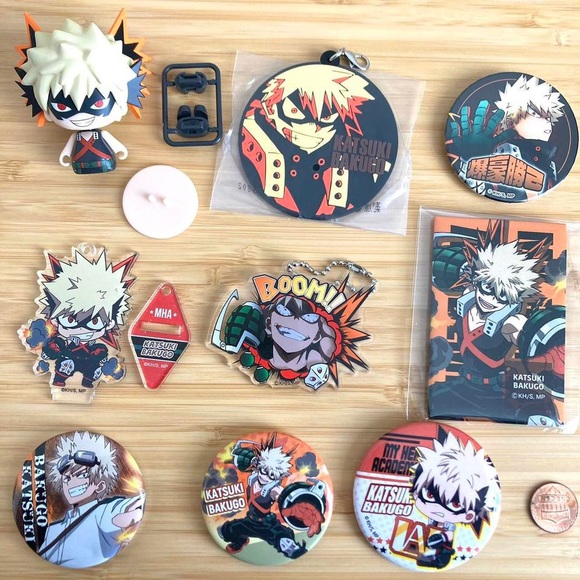 Accessories | Rare My Hero Academia Bakugo Katsuki Set | Poshmark